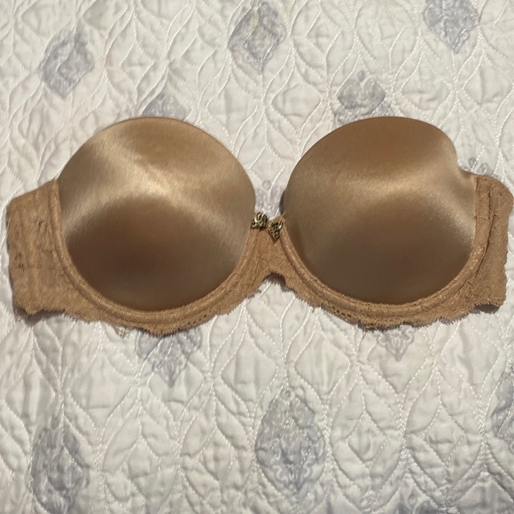 PINK Victoria's Secret | Intimates & Sleepwear | Pink Nude Strapless ...